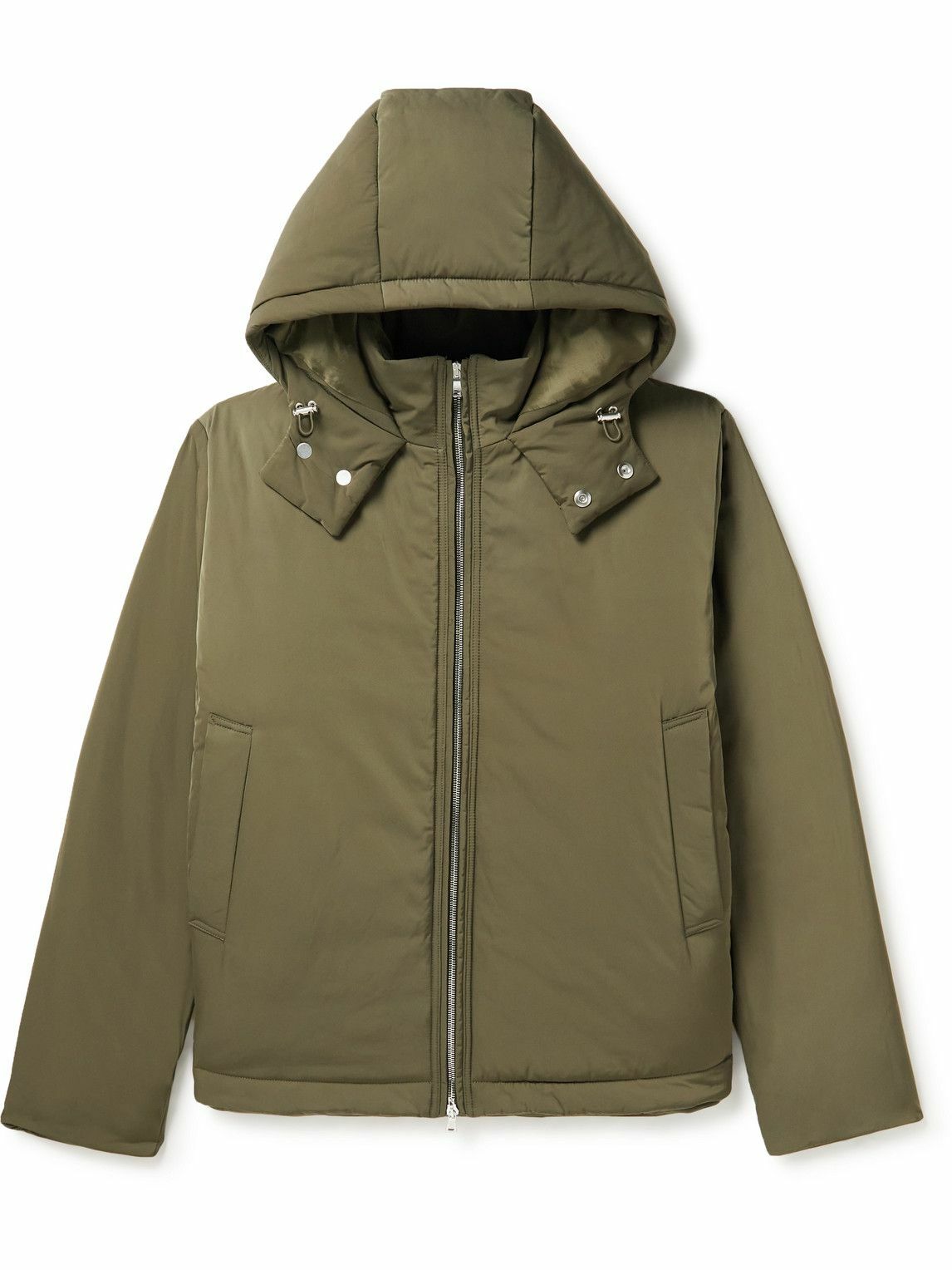 Mr P. - Twill Hooded Jacket - Green Mr P.
