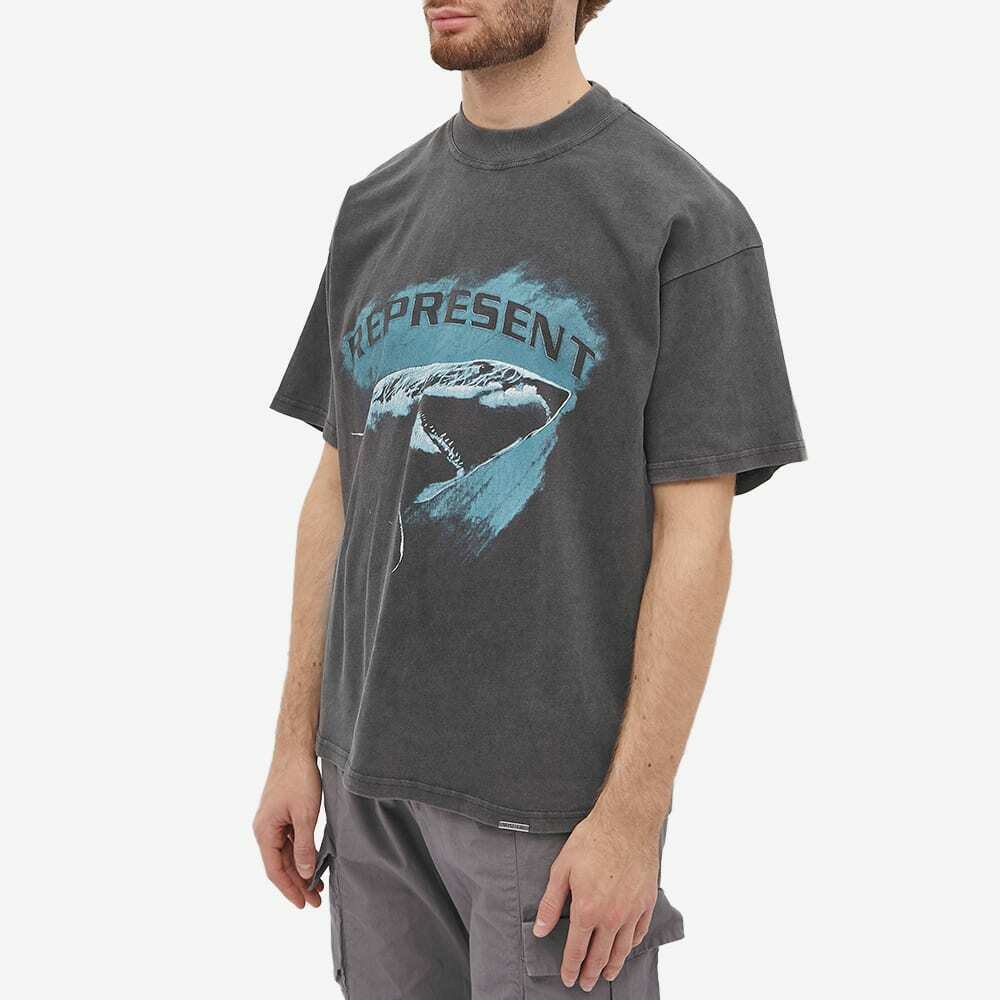 Represent Men's Shark T-Shirt in Vintage Grey Represent