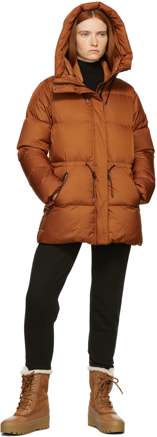 Mackage Orange Down Freya Jacket Mackage