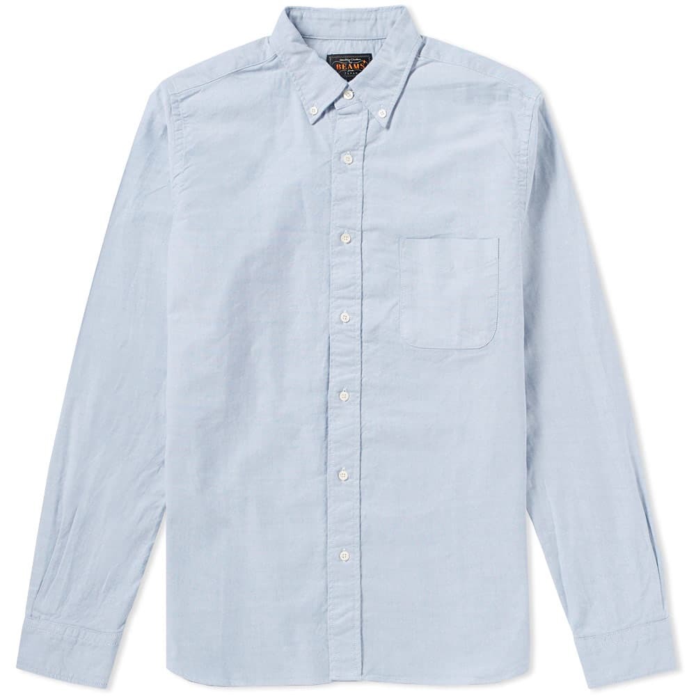 Beams Plus Button Down Oxford Shirt Beams Plus