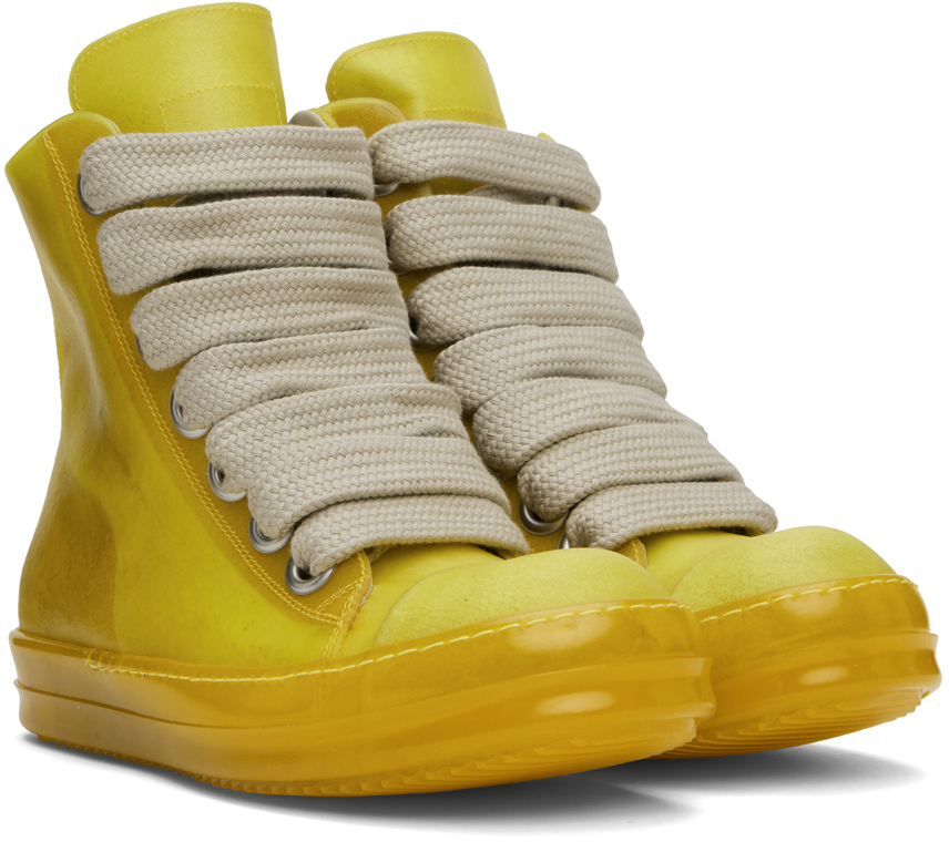 Rick Owens Yellow Edfu Sneakers Rick Owens