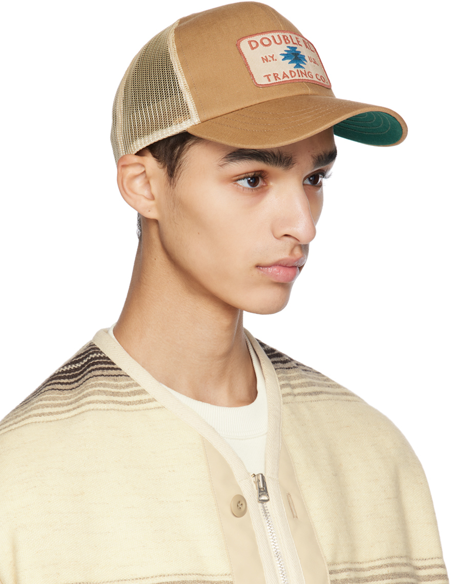 RRL Tan Patch Cap RRL