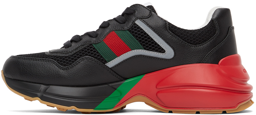 Gucci Black Rhyton Sneakers Gucci
