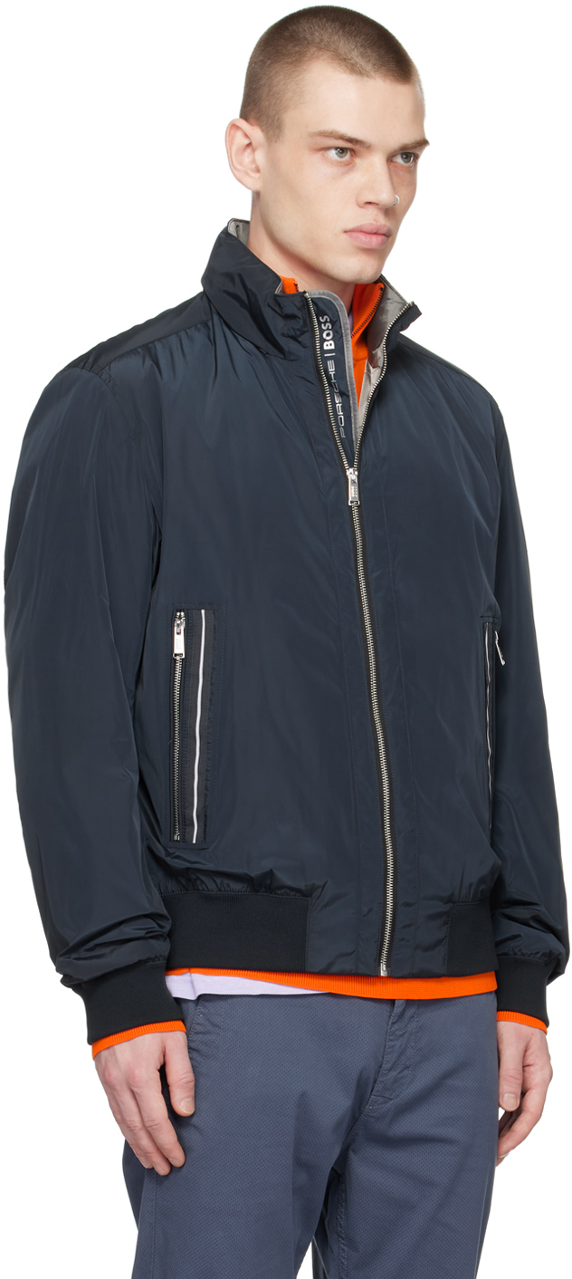 BOSS Navy Porsche Edition Insulated Jacket BOSS
