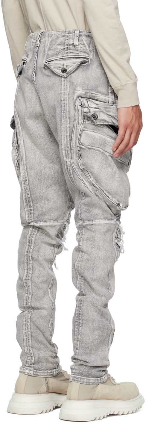 Julius Gray Gas Mask Cargo Pants Julius