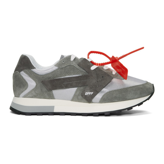 Off-White Grey HG Runner Sneakers Off-White