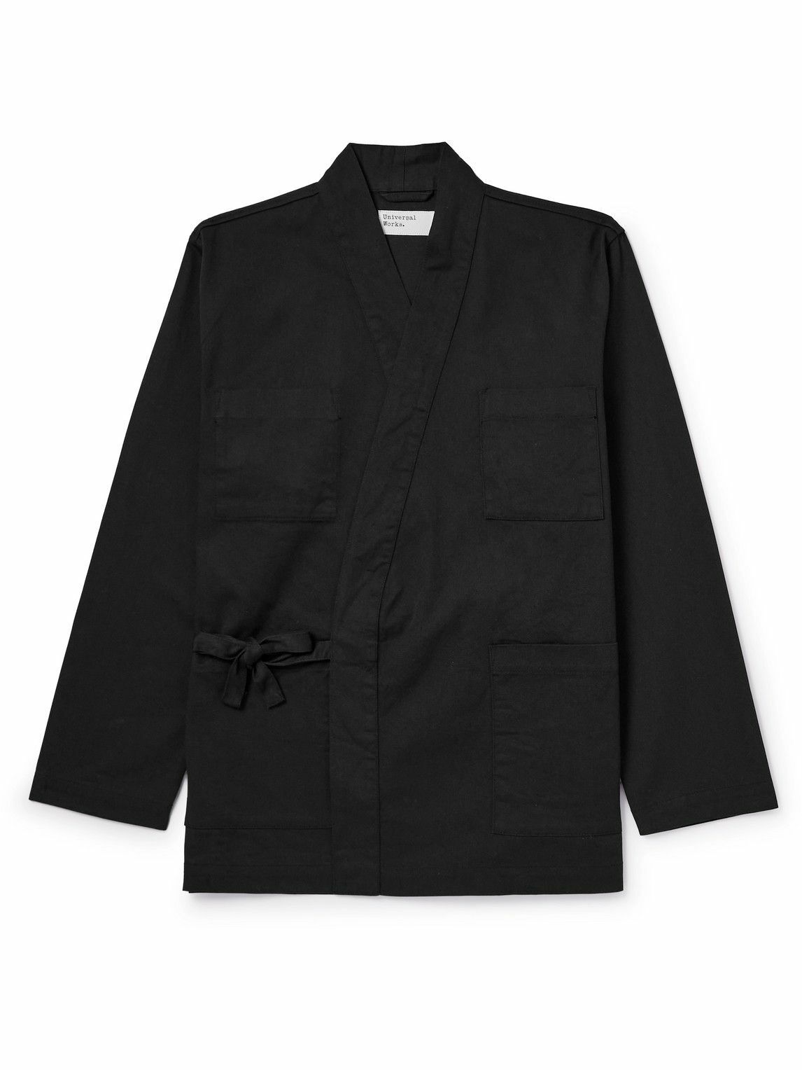 Universal Works - Kyoto Cotton-Twill Jacket - Black Universal Works
