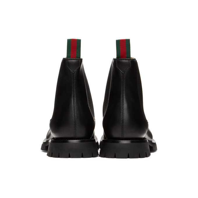 Gucci Black Epilogue Chelsea Boots Gucci