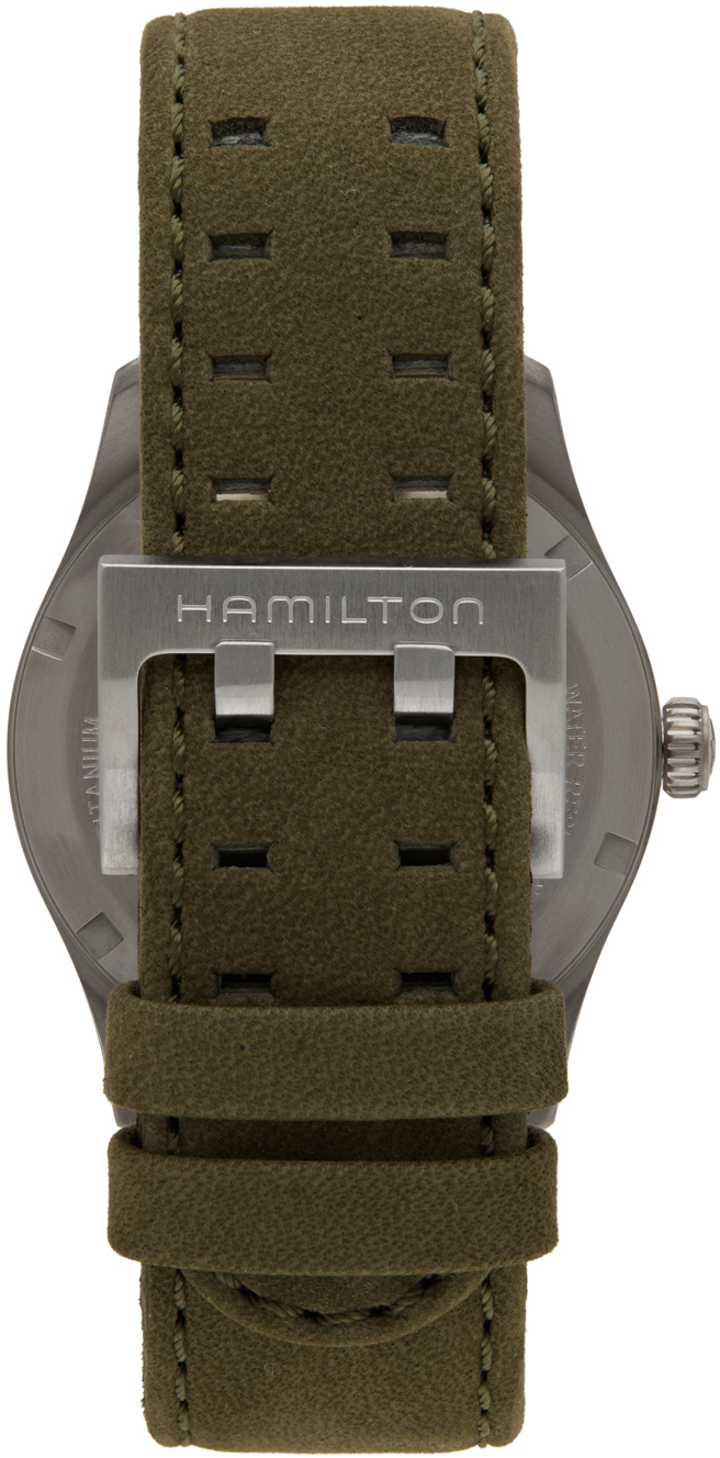 Hamilton Green Khaki Field Watch Hamilton