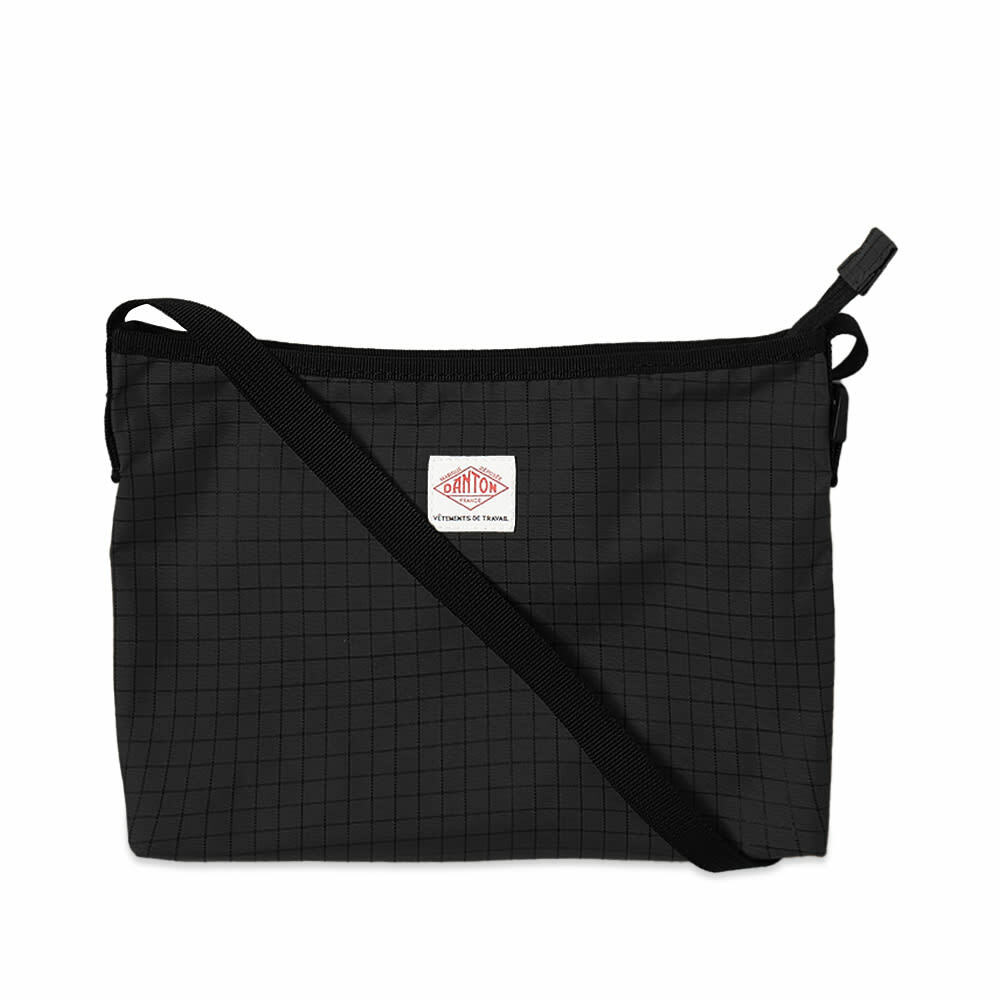 Danton Men's Soachi Nylon Ripstop Bag in Black Danton