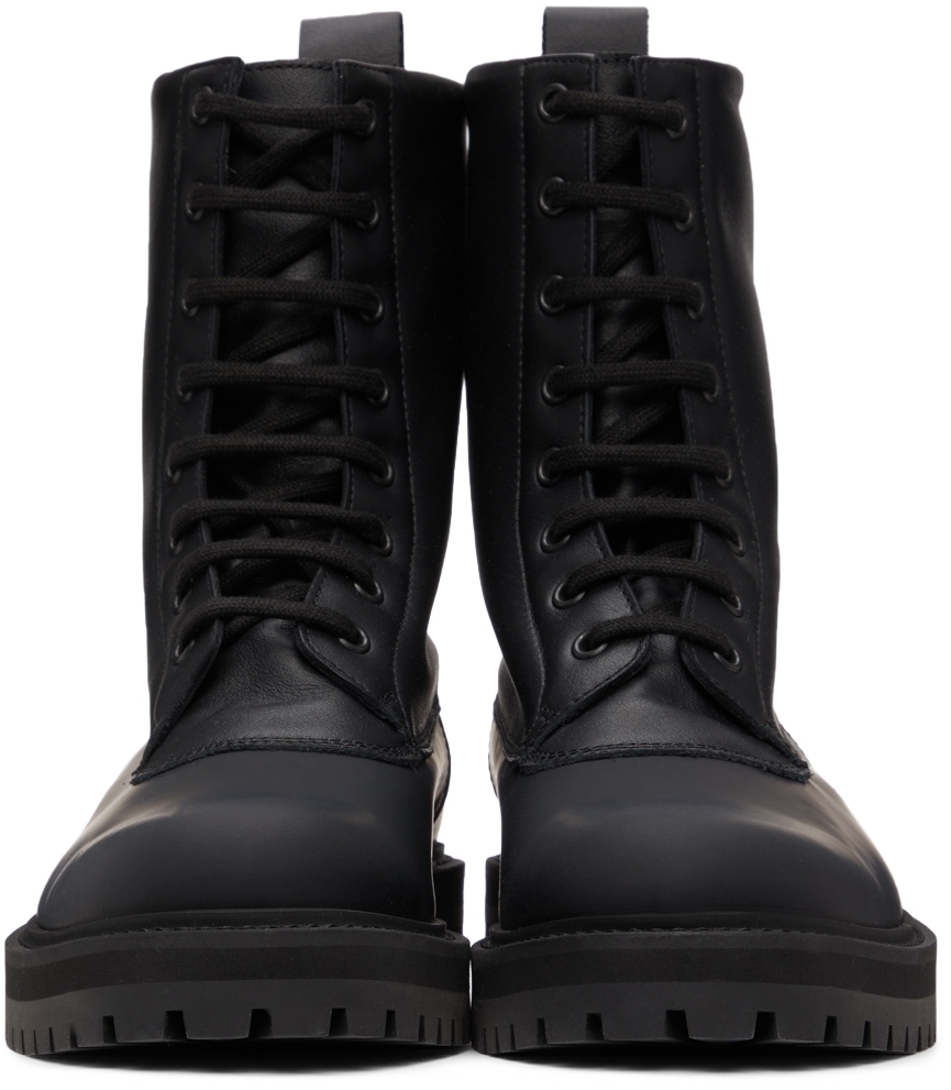 Common Projects Black Technical Boots Common Projects