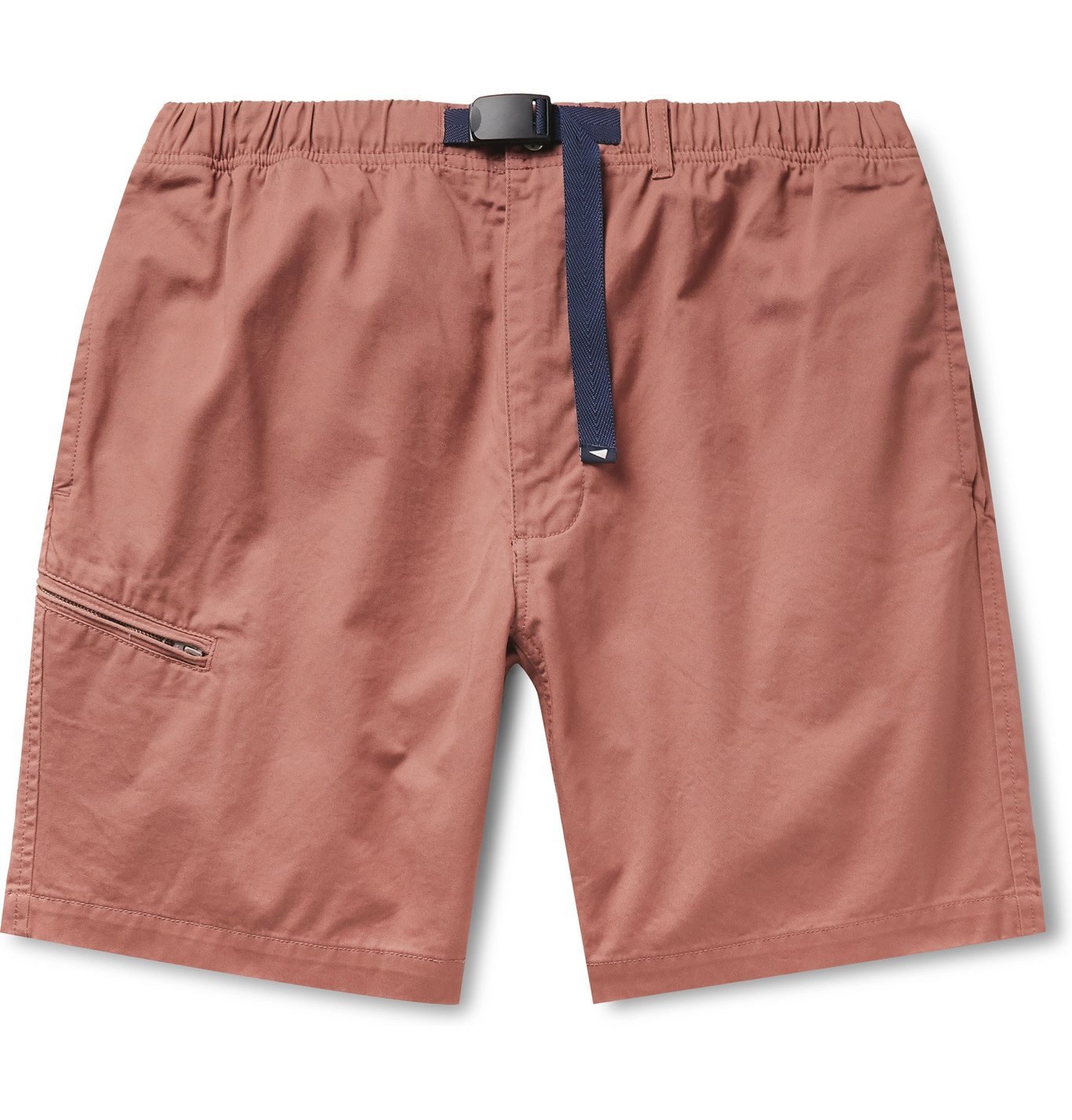 Pilgrim Surf Supply - Salathe Belted Cotton-Twill Climbing Shorts ...