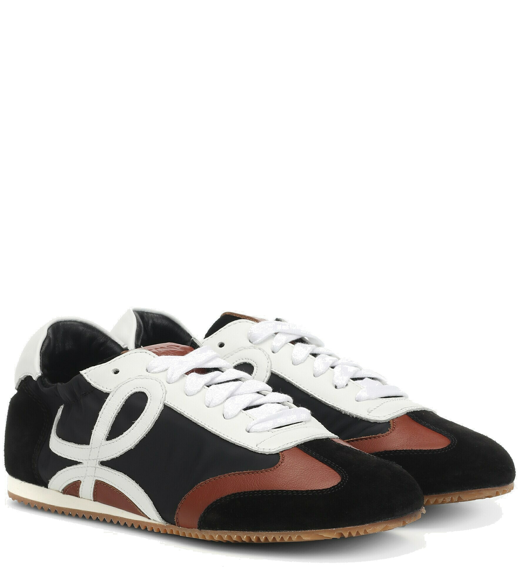 Loewe - Ballet Runner nylon and leather sneakers Loewe