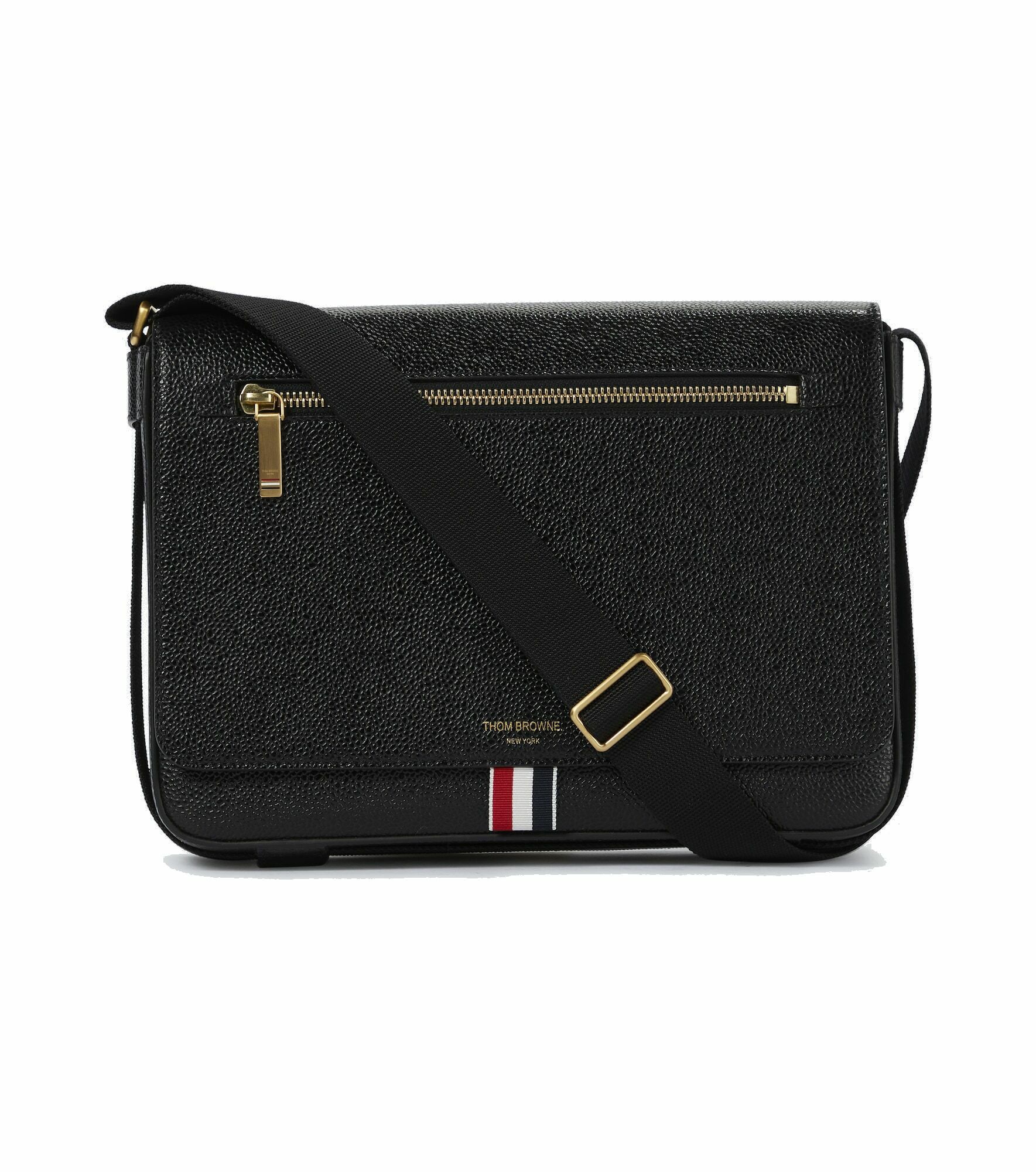 Thom Browne - Leather reporter bag Thom Browne