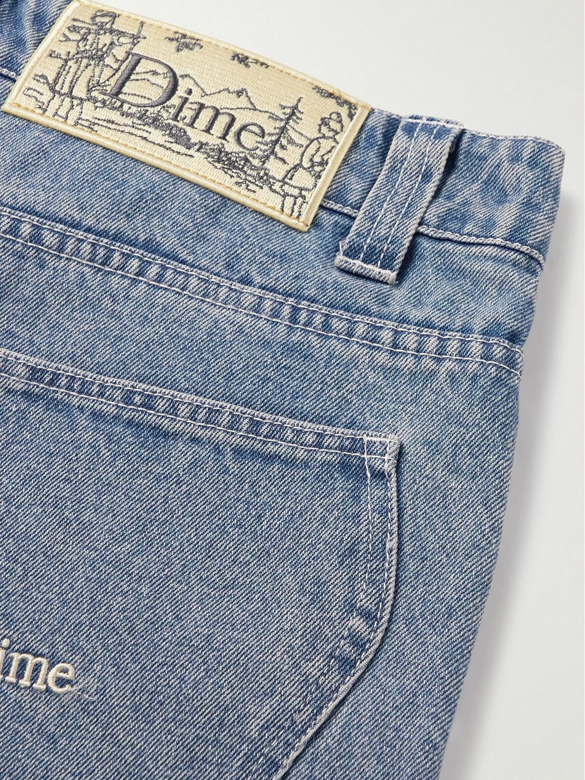 DIME - Wide-Leg Jeans - Blue Dime