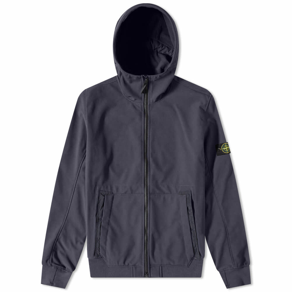 Stone Island Soft-Shell Hooded Jacket Stone Island