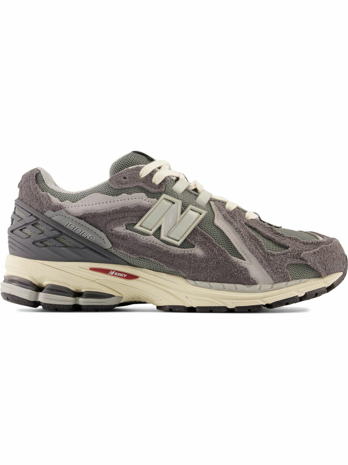 New Balance - 1906 Protection Pack Brushed-Suede and Mesh Sneakers ...