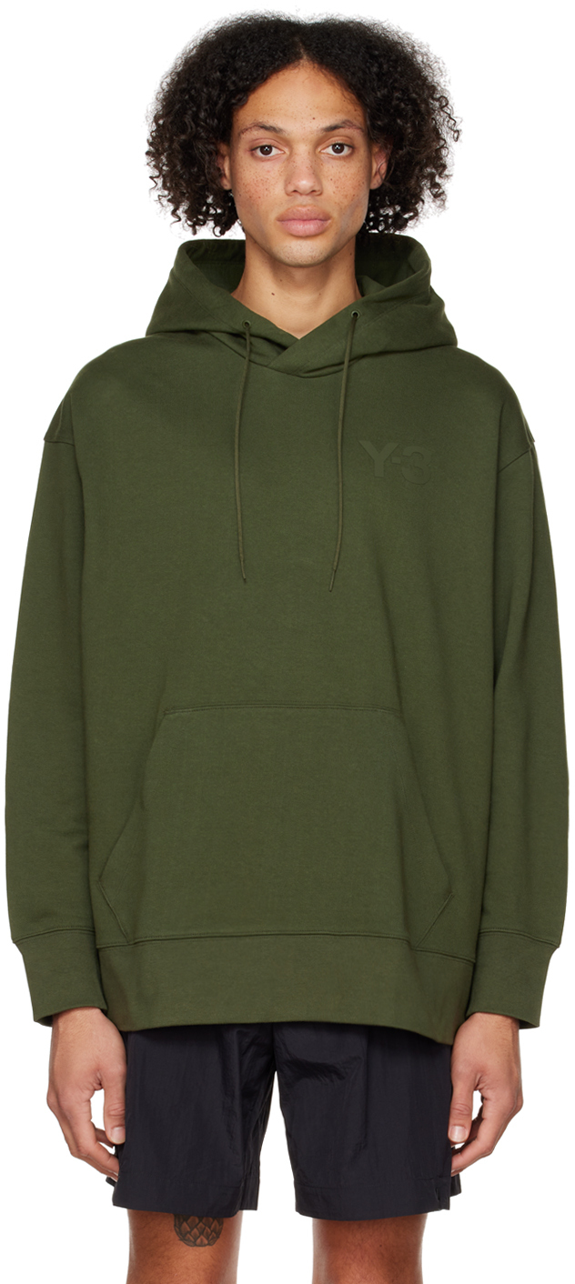 Y-3 Khaki Classic Hoodie Y-3