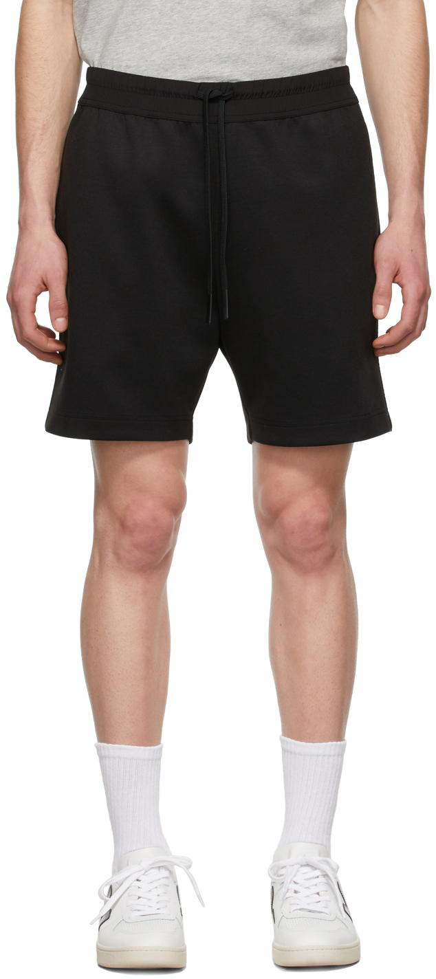 Theory Black Connect Bray Shorts Theory
