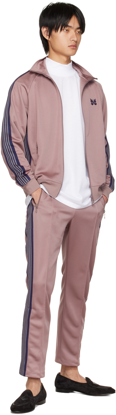 NEEDLES Taupe Smooth Track Jacket Needles