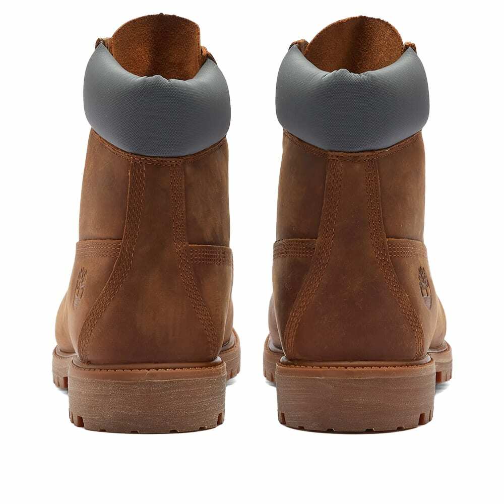 Timberland Men's Premium 6" Waterproof Boot in Rust Full Grain Timberland