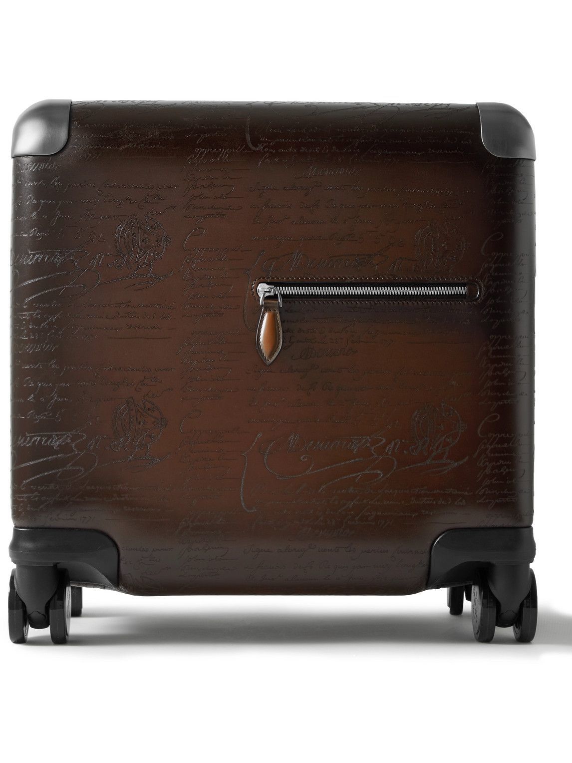 Berluti - Scritto Venezia Leather Carry-On Suitcase Berluti