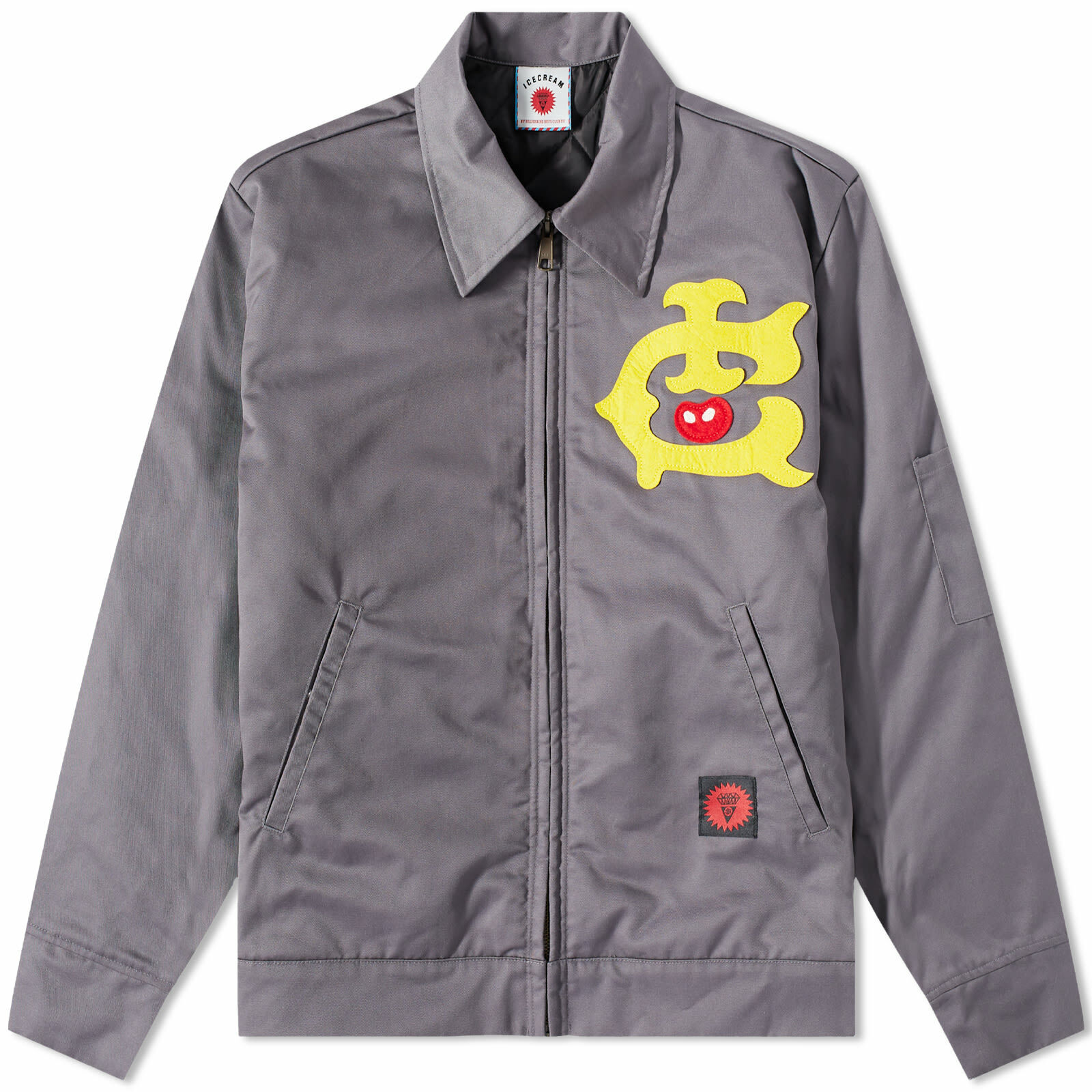 ICECREAM Men's Work Jacket in Grey ICECREAM