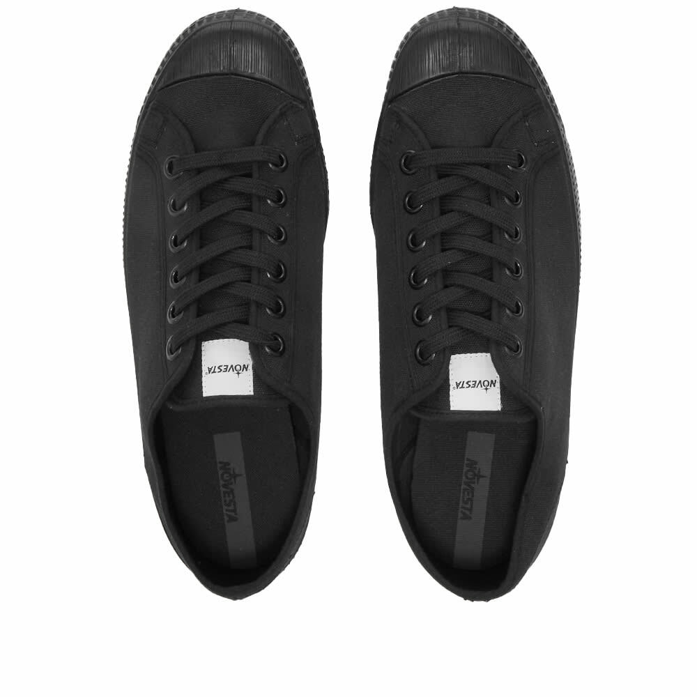 Novesta Men's Star Master Classic Sneakers in All Black Novesta