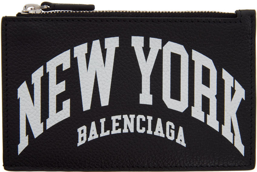 Balenciaga Black 'New York' Wallet Balenciaga