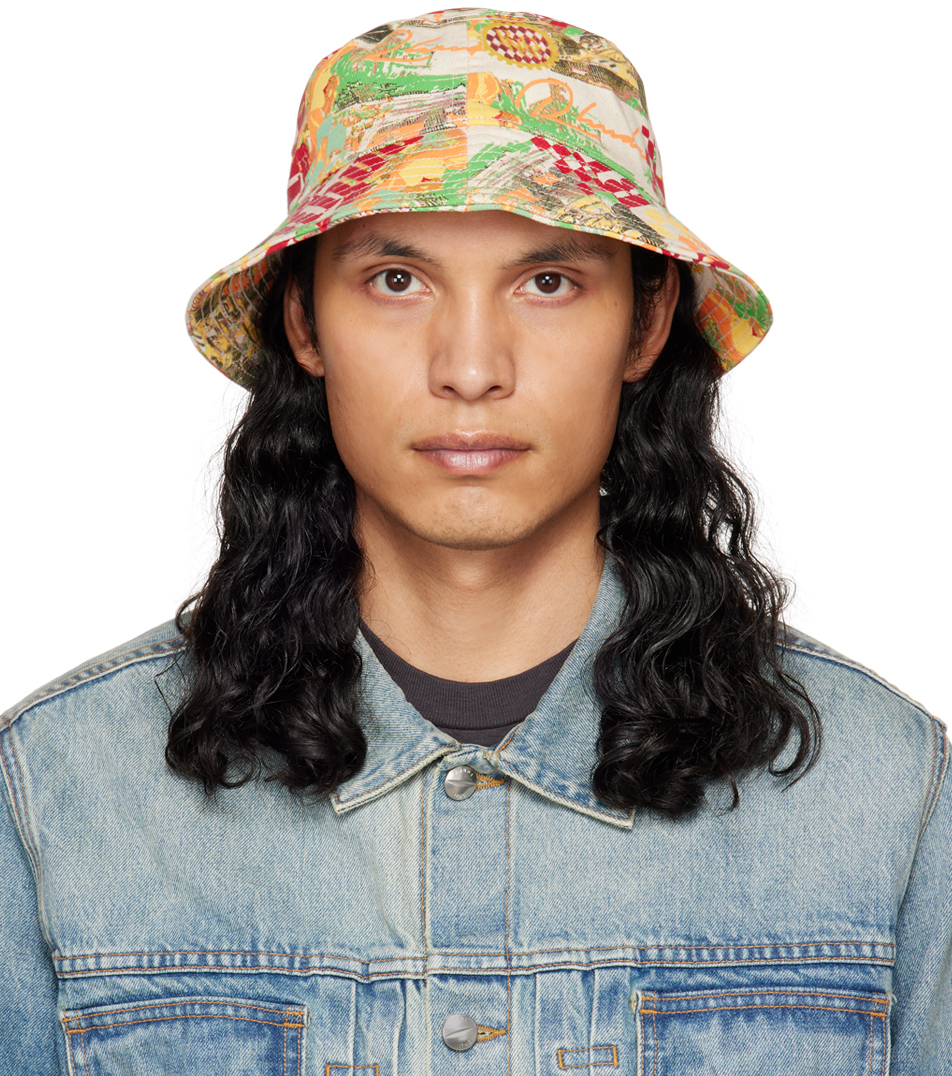 Rhude Multicolor Racing Bucket Hat Rhude