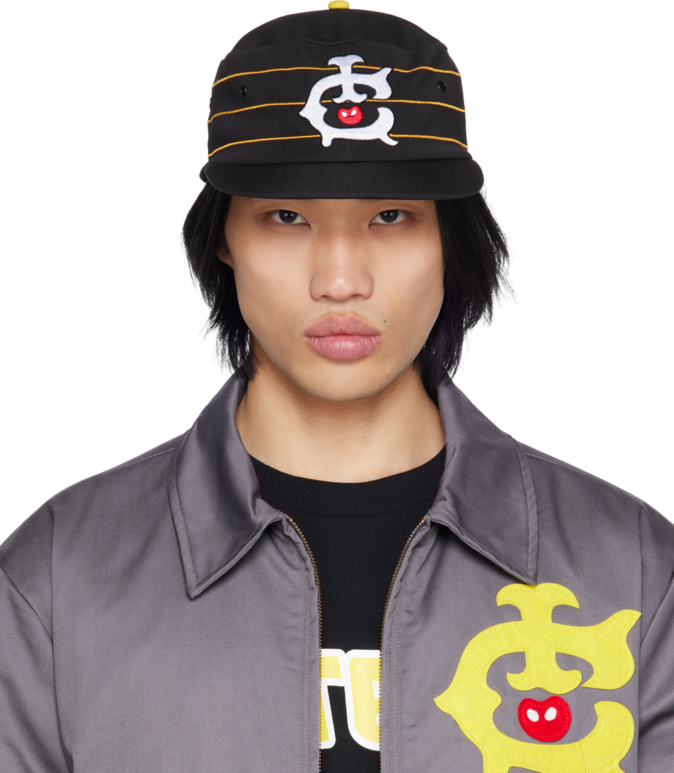 ICECREAM Black Baseball Pillbox Cap ICECREAM