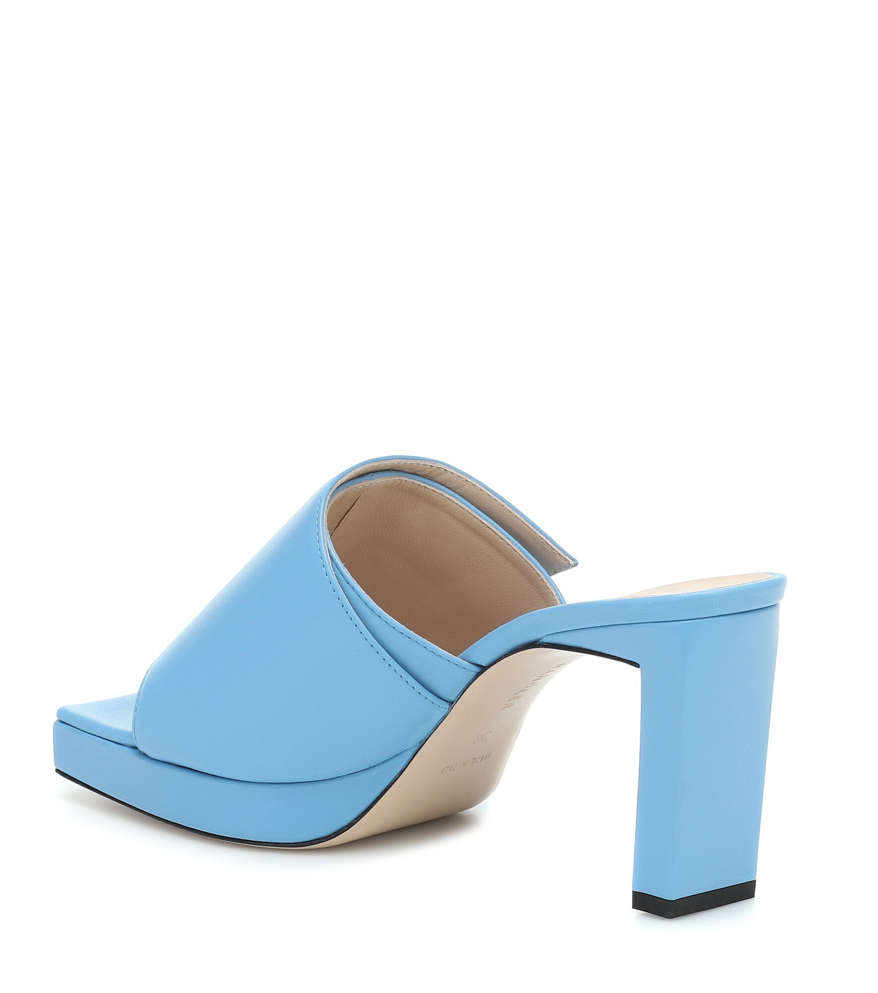 Wandler - Isa leather plateau sandals Wandler