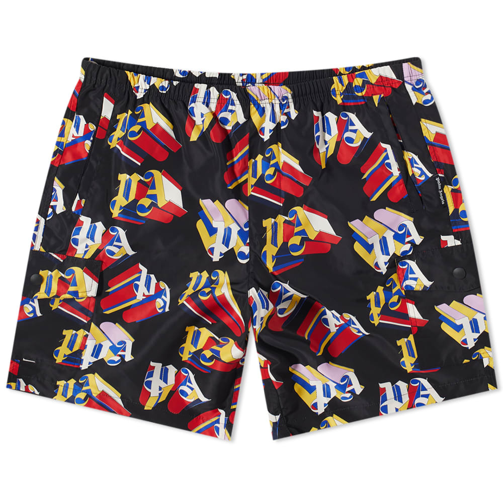 Palm Angels 3D Logo Swim Short Palm Angels