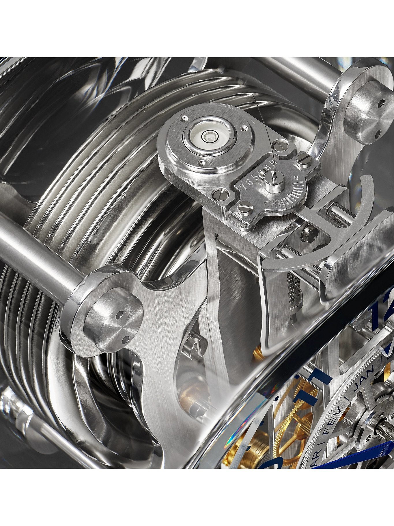 JAEGER-LECOULTRE - Marc Newson Atmos 568 Baccarat Crystal Clock, Ref ...