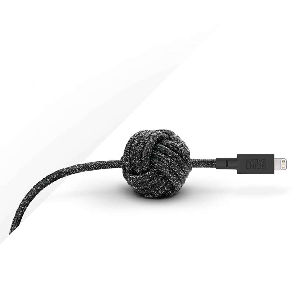 Native Union Night Cable 'Cosmos' in Black Native Union