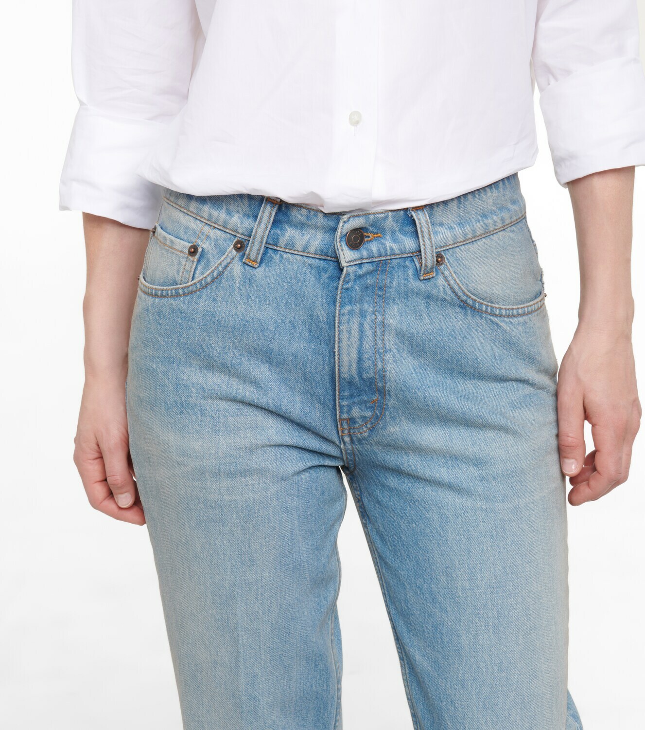 The Row - Carlton high-rise denim jeans The Row