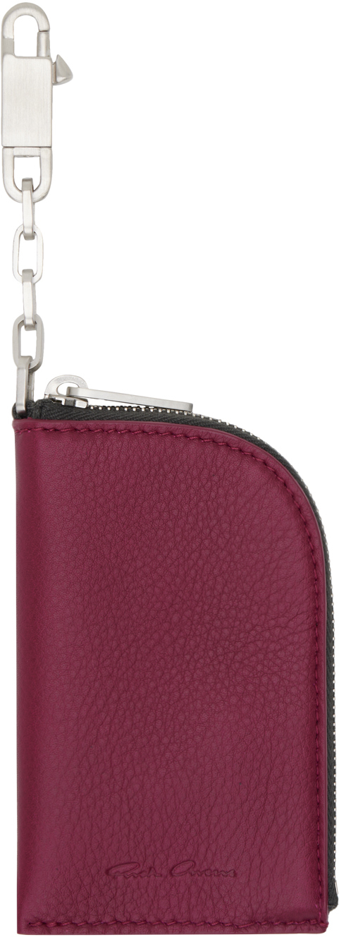 Rick Owens Pink Hook Wallet Rick Owens