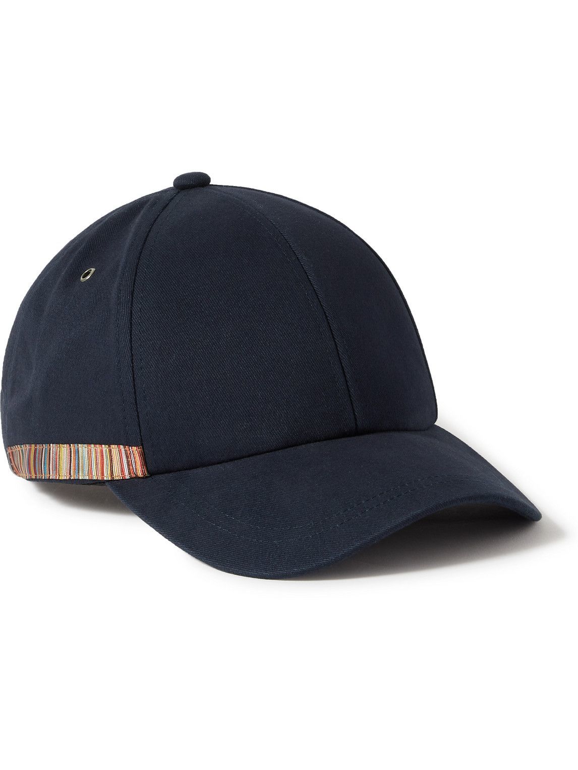 Paul Smith - Grosgrain-Trimmed Cotton-Twill Baseball Cap Paul Smith