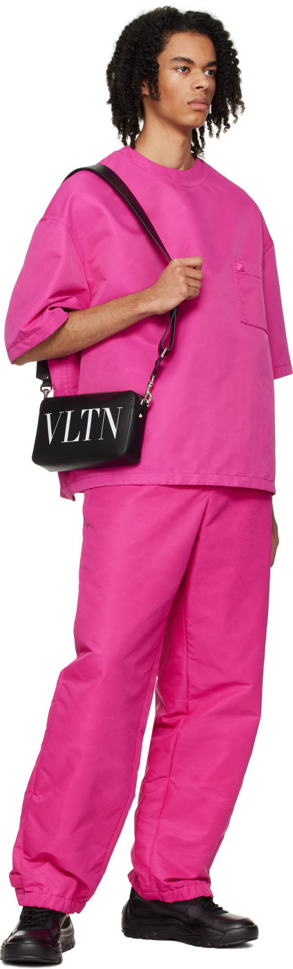 Valentino Garavani Black 'VLTN' Crossbody Bag Valentino Garavani