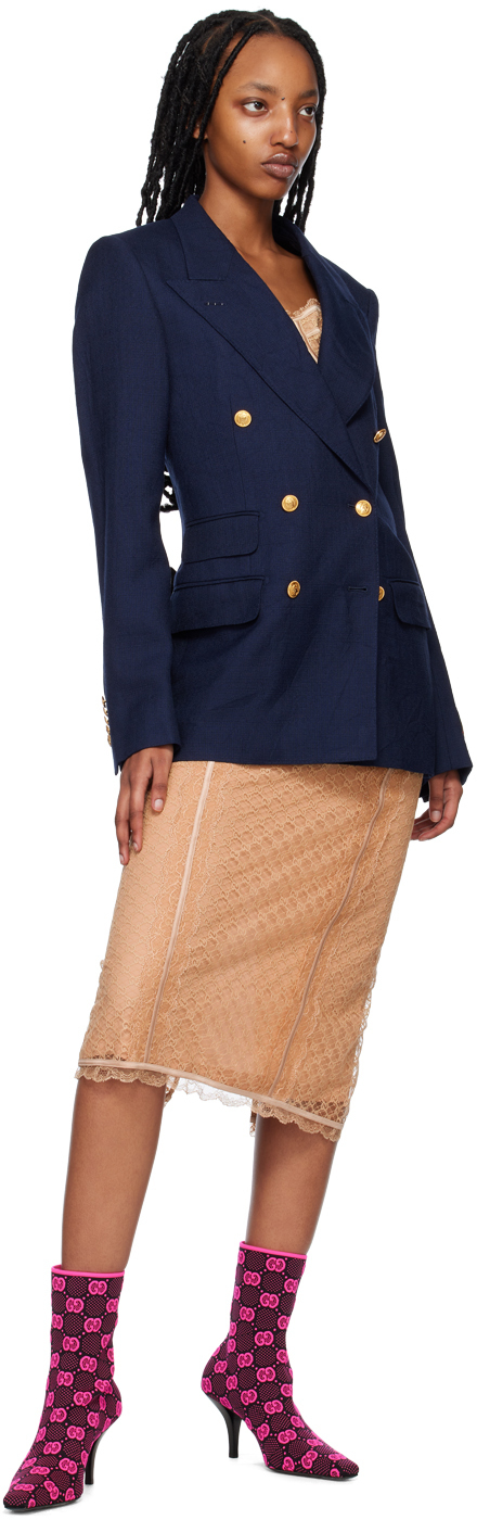 Gucci Pink Demi Boots Gucci