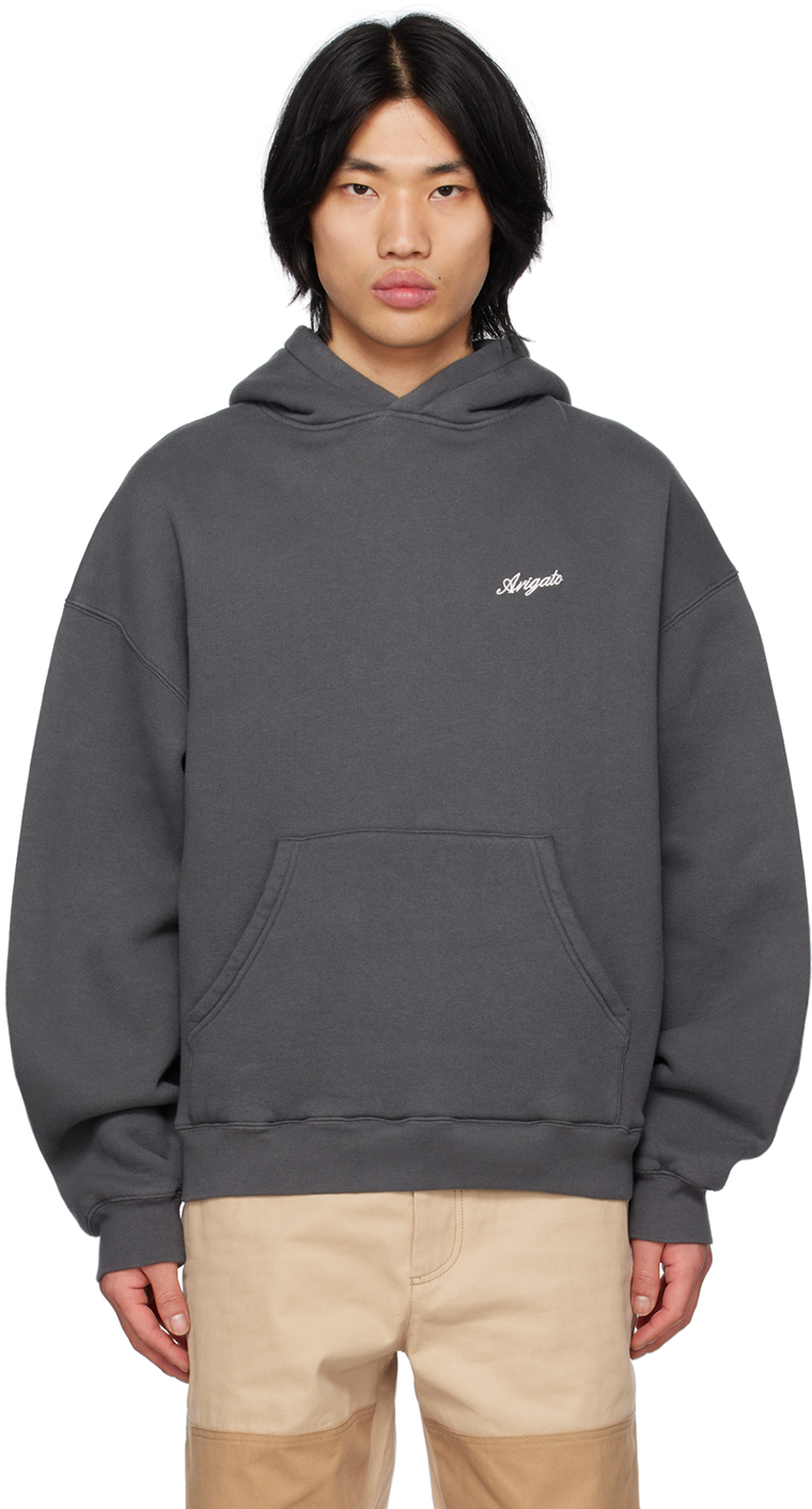 Axel Arigato Gray Signature Chain Hoodie Axel Arigato