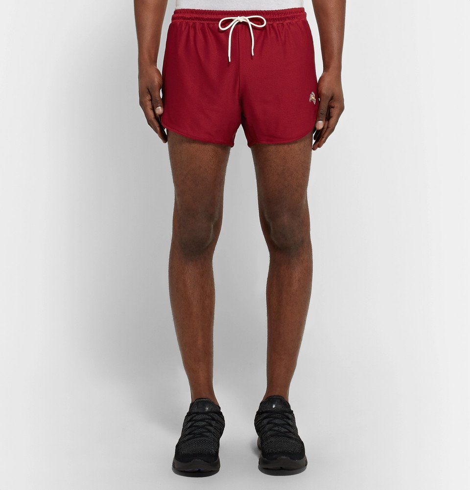 Tracksmith - Van Cortlandt Mesh Shorts - Claret Tracksmith