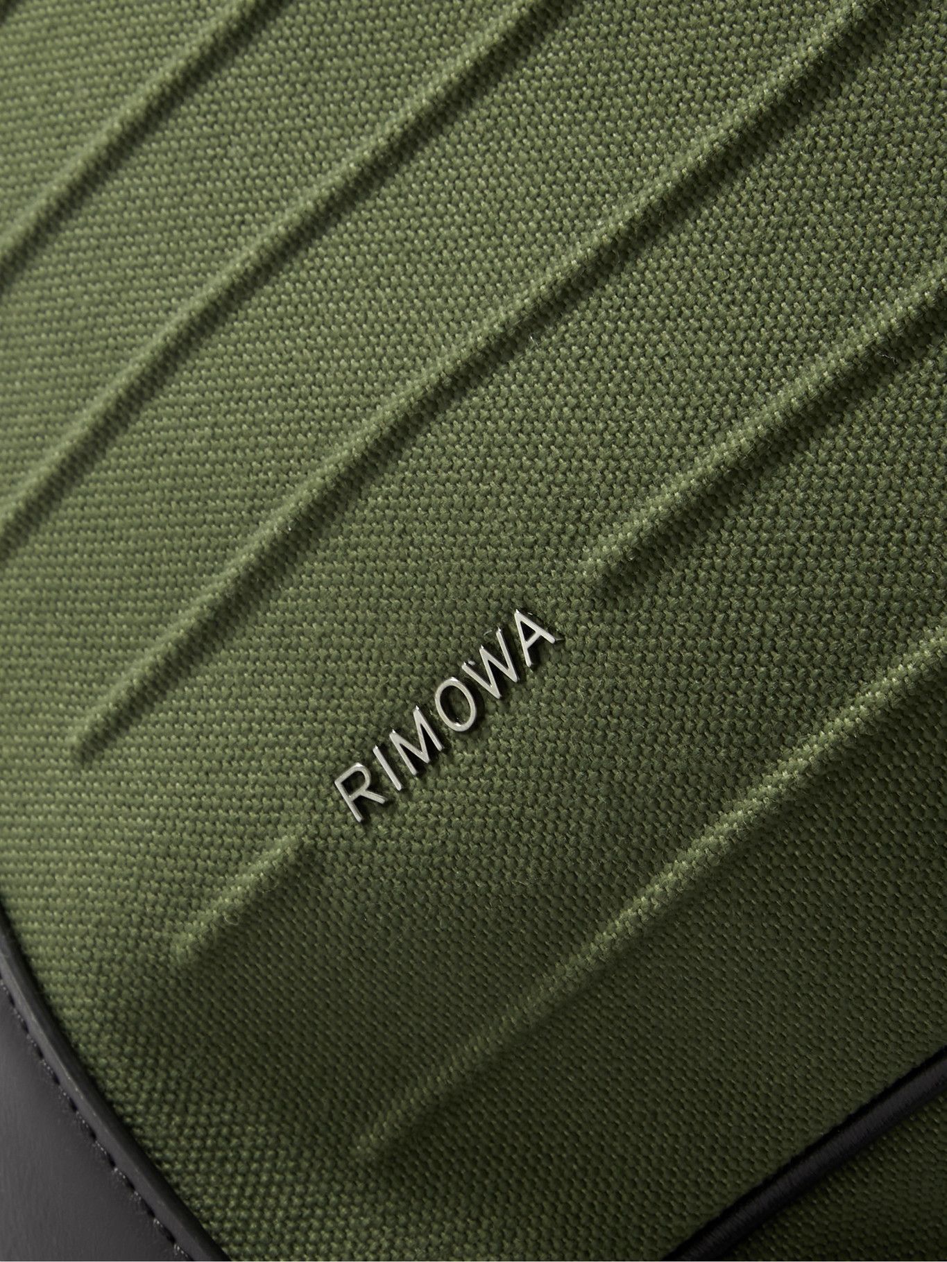 RIMOWA - Weekender Leather-Trimmed Canvas Holdall RIMOWA