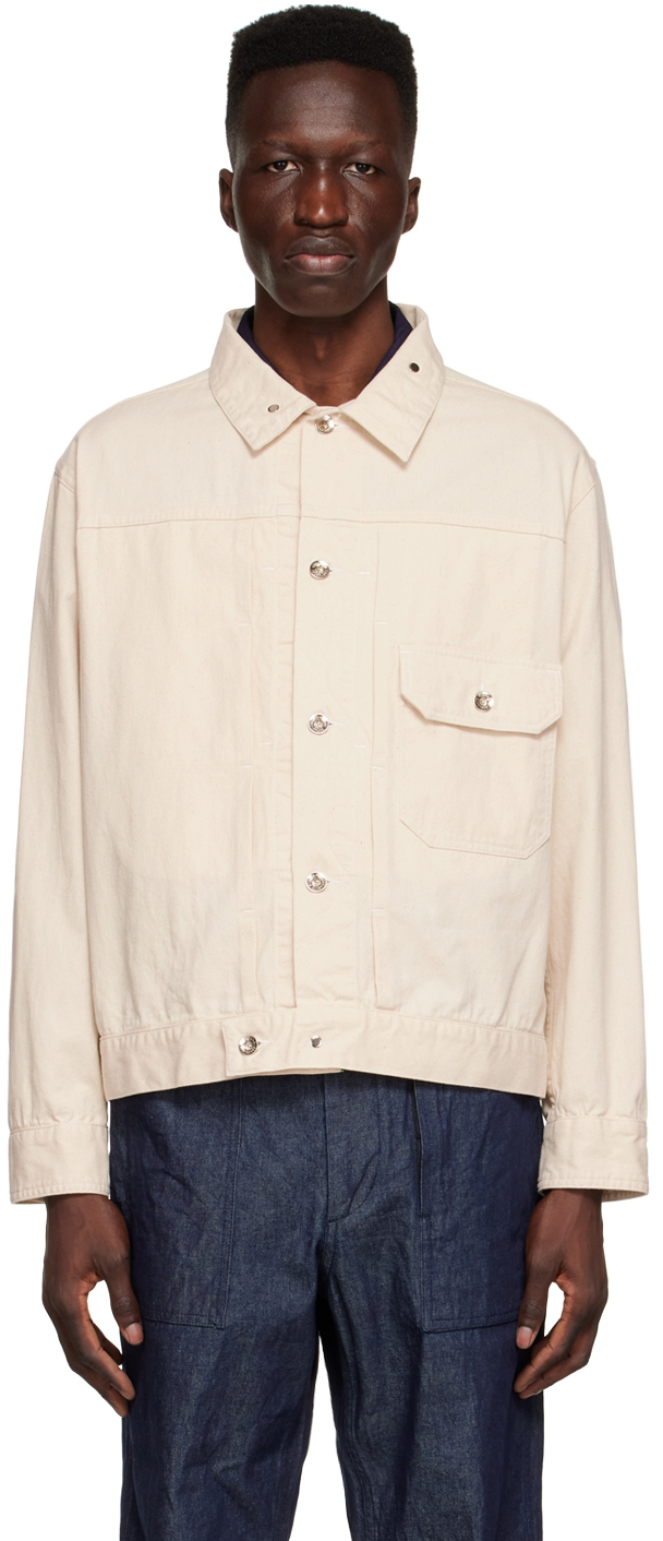 Engineered Garments Off-White Cotton Jacket Engineered Garments