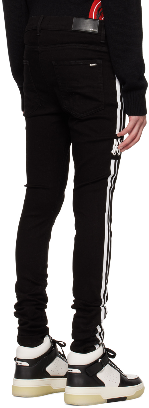 AMIRI Black MA Track Jeans Amiri