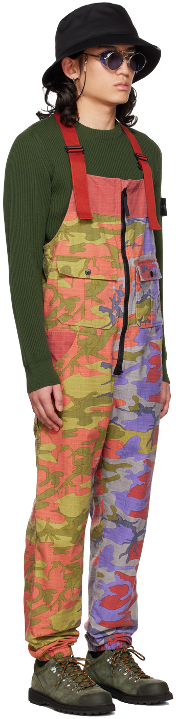Stone Island Multicolor Heritage Camo Overalls Stone Island