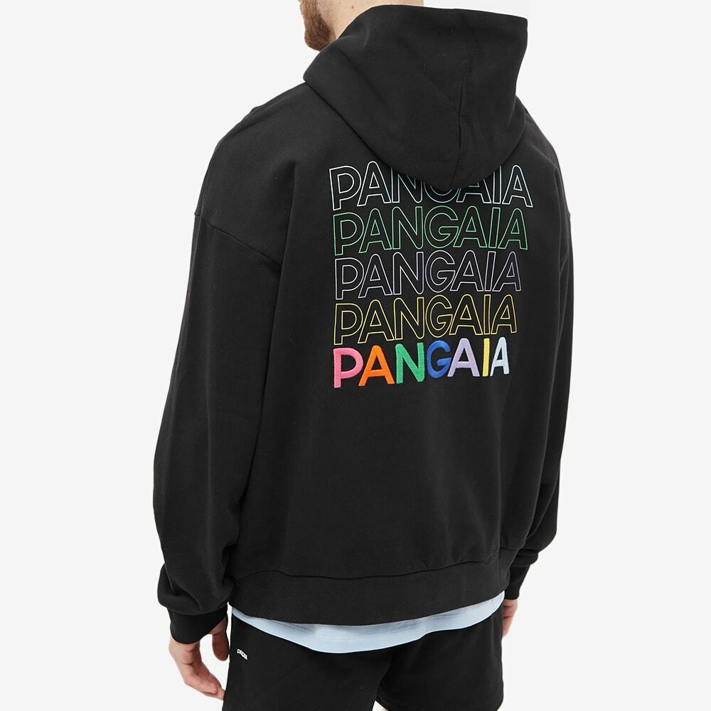 Pangaia 5 Logo Hoody in Black Pangaia
