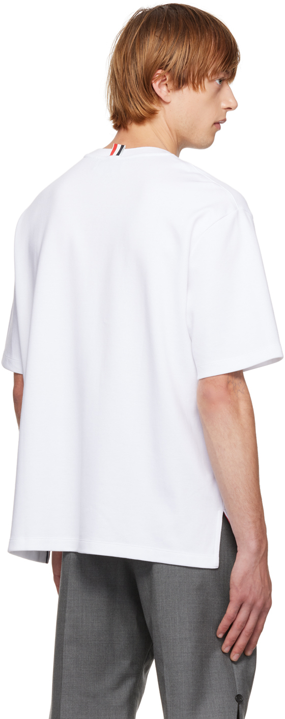 Thom Browne White Pocket T-Shirt Thom Browne