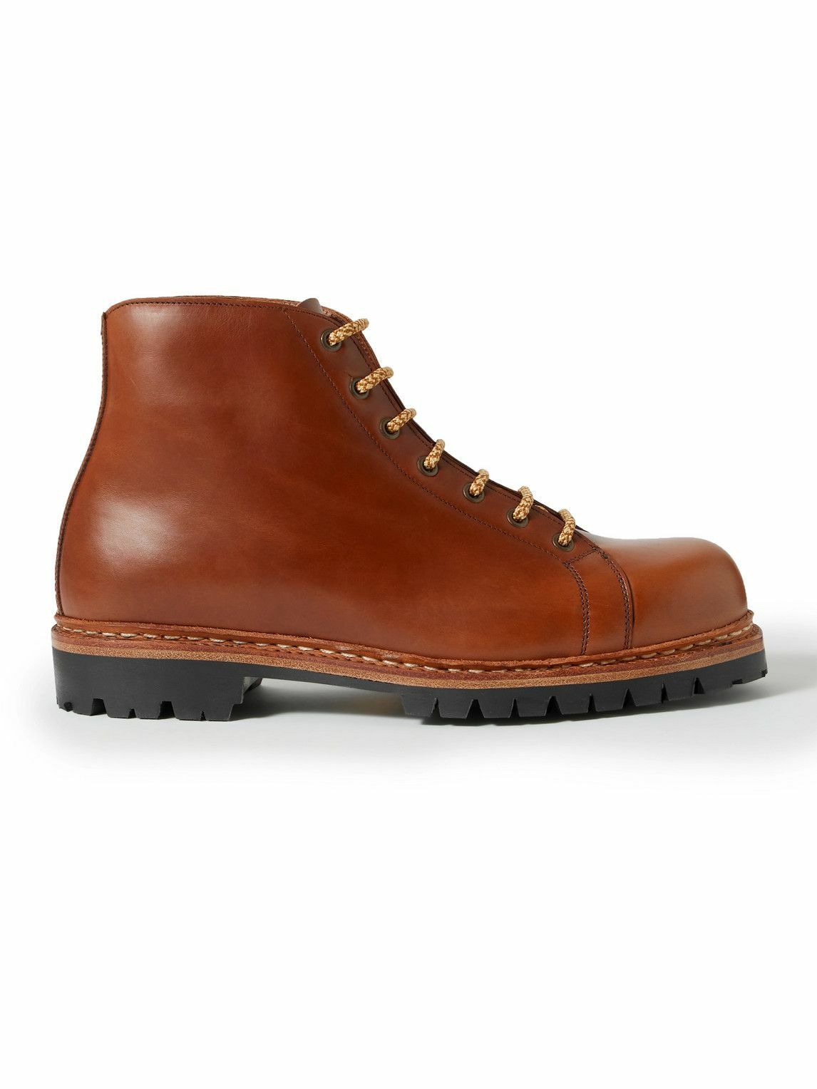 George Cleverley - Edmund Leather Boots - Brown George Cleverley