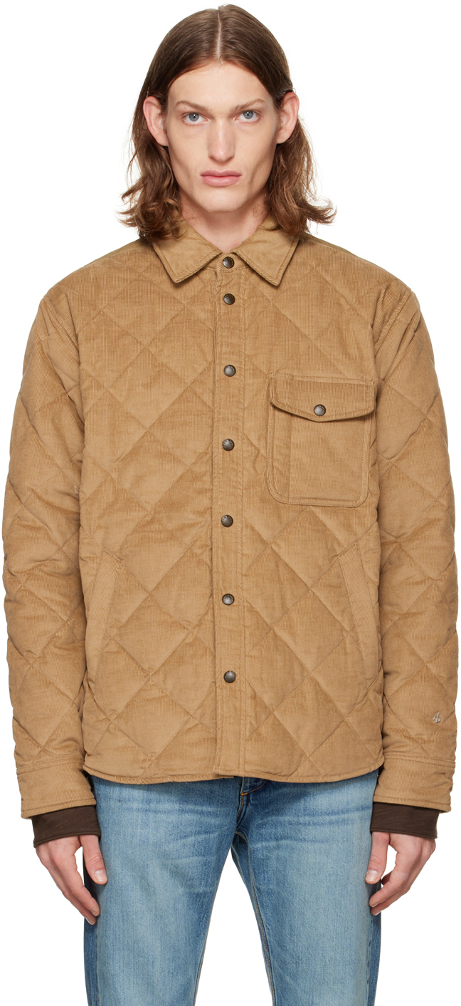 rag & bone Brown Windlow Down Jacket Rag and Bone